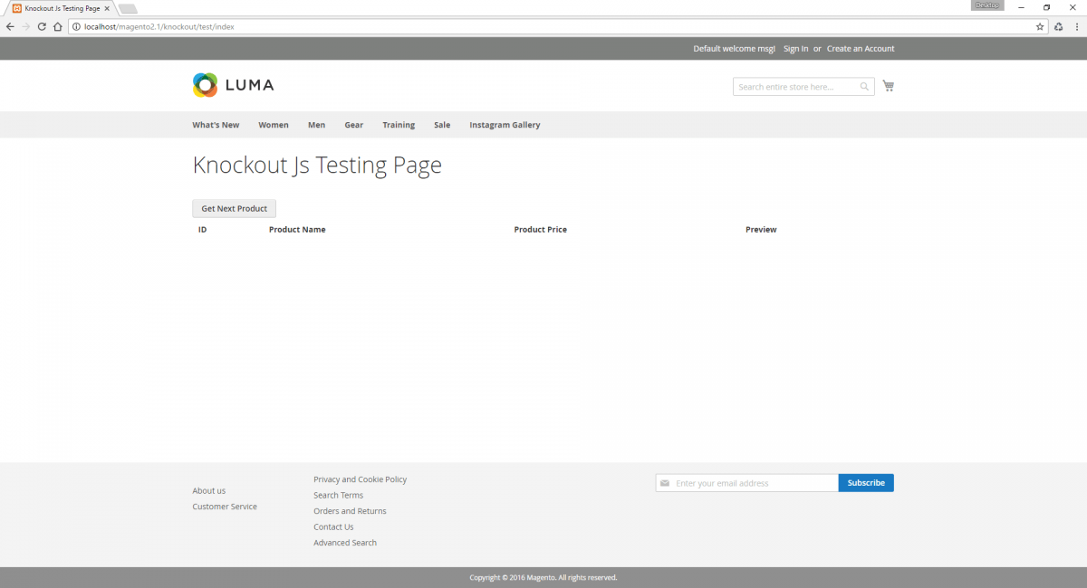 Knockout Js Magento 2 Tutorial How To Create A Front End Page