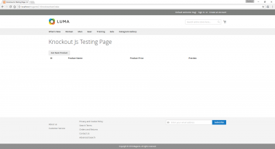 Knockout JS Magento 2 Tutorial: How to Create a front-end page