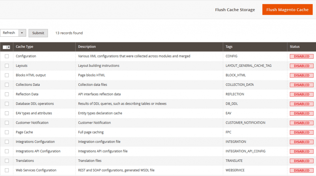Magento 2 Cache guide: The different Magento 2 cache types