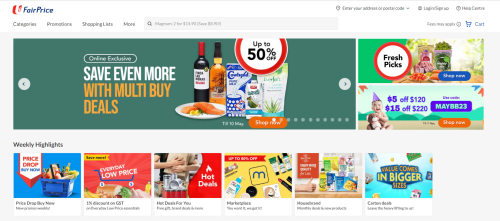 What are top 10 eCommerce sites in Singapore - Updated 2023