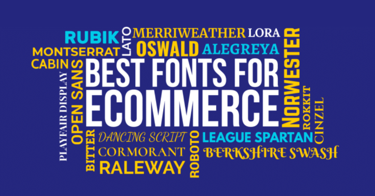 Best Font for eCommerce Website: How Fonts Speak Your Brand