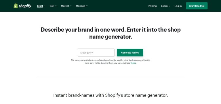 Top Shopify Store Names: How to Choose Cool Names for Your Business