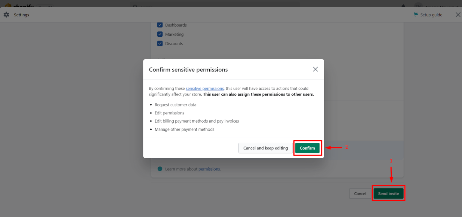 Full Tutorial of How to Add An Admin User to Shopify Store
