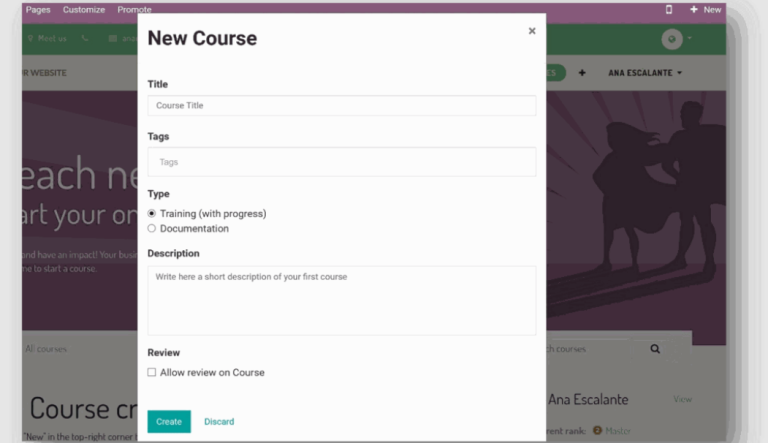 Odoo eLearning là gì? Hướng dẫn sử dụng Odoo eLearning hiệu quả